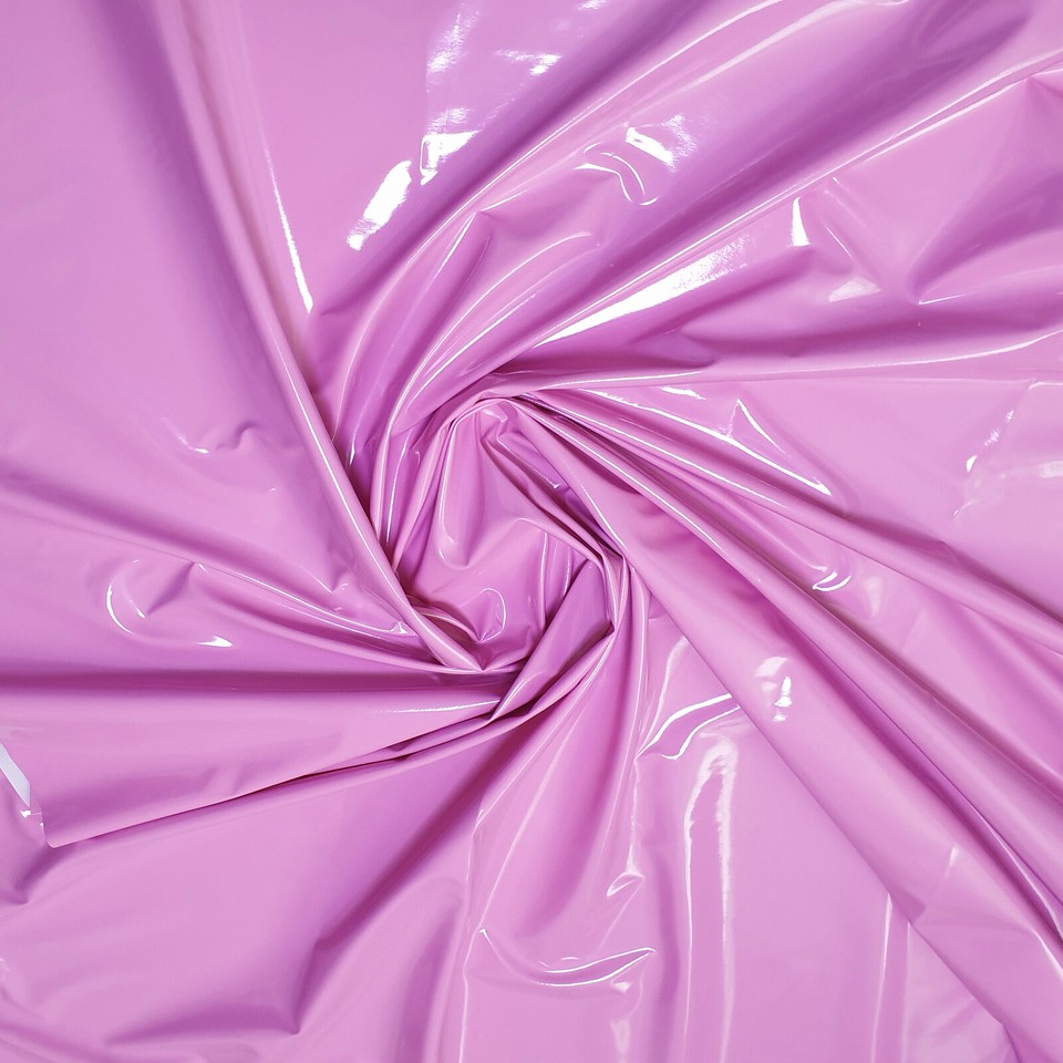 SHINY HIGH GLOSS PVC STRETCH RUBBER VINYL PLEATHER GOTH FETISH CLOTH ...