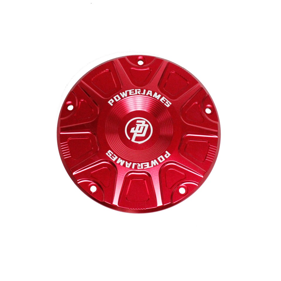 Red Clutch Derby Cover for Harley Touring Street Glide Road King FLHTK ...
