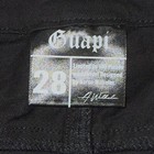 Guapi Black Jeans Stacked Denim 28 Zippers Limited Edition Pockets Aaron Wilhelm | eBay