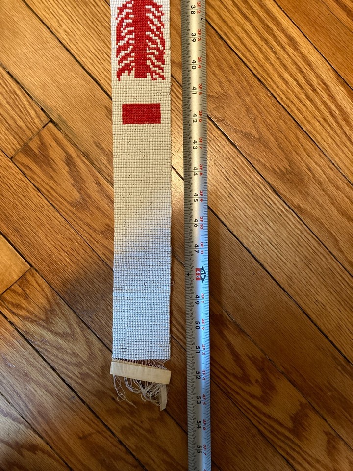 VINTAGE ORDER OF THE ARROW VIGIL SASH BEADED WWW O/A BSA AWARD READ ...