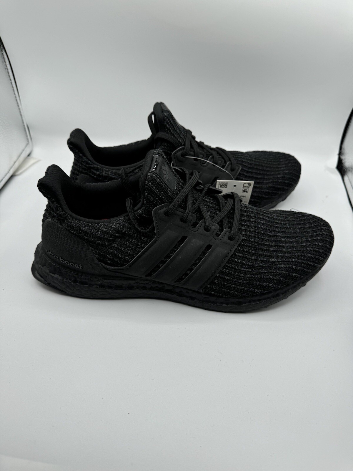 Adidas Ultraboost 4.0 DNA Triple Black FY9121 Blackout Running Mens 8.5 ...
