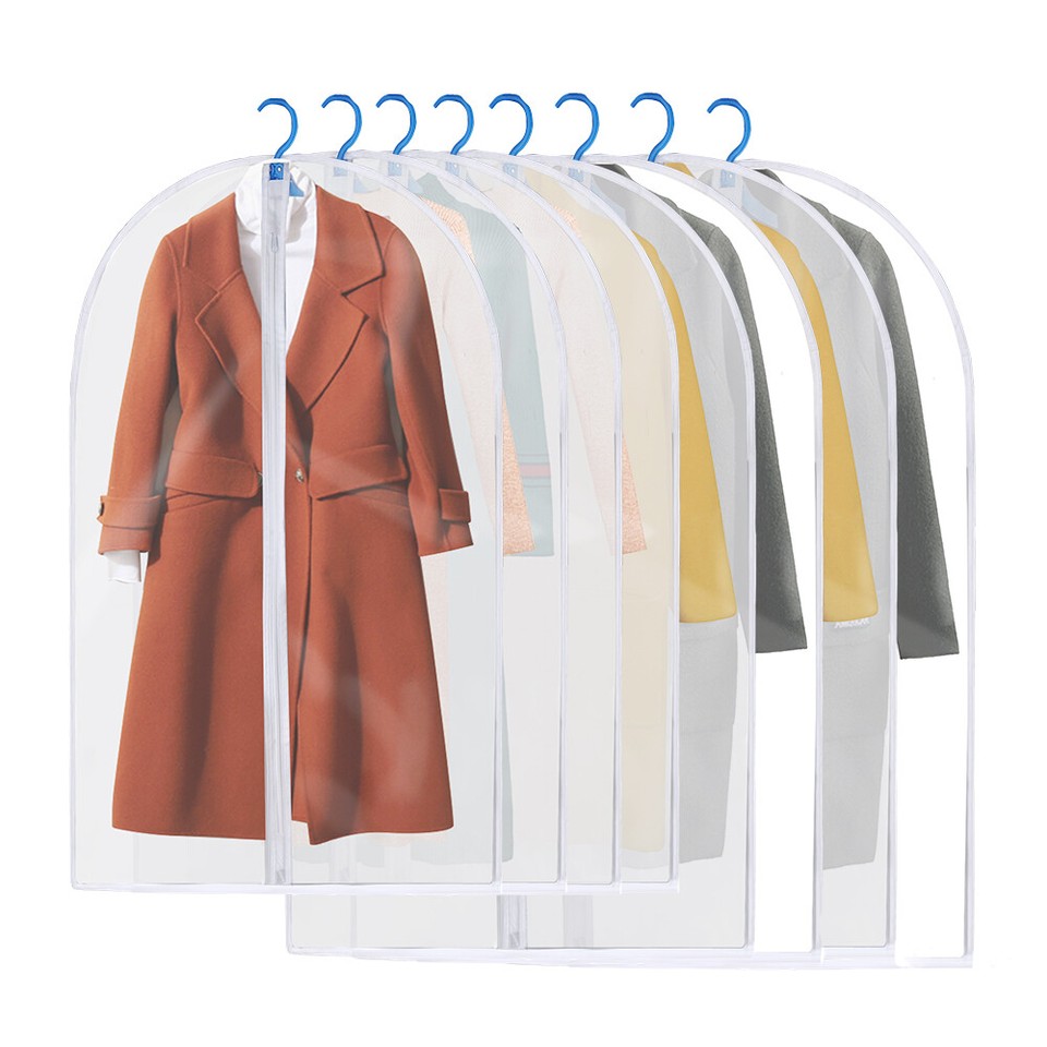Garment Covers Bags Clothes Covers Protectors Moth Proof Dress Cover ...