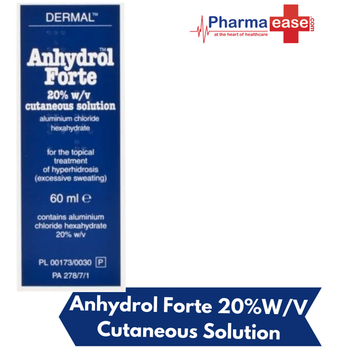 ANHYDROL Forte Roll On 60ml For excessive sweating.(Roll on just like ...
