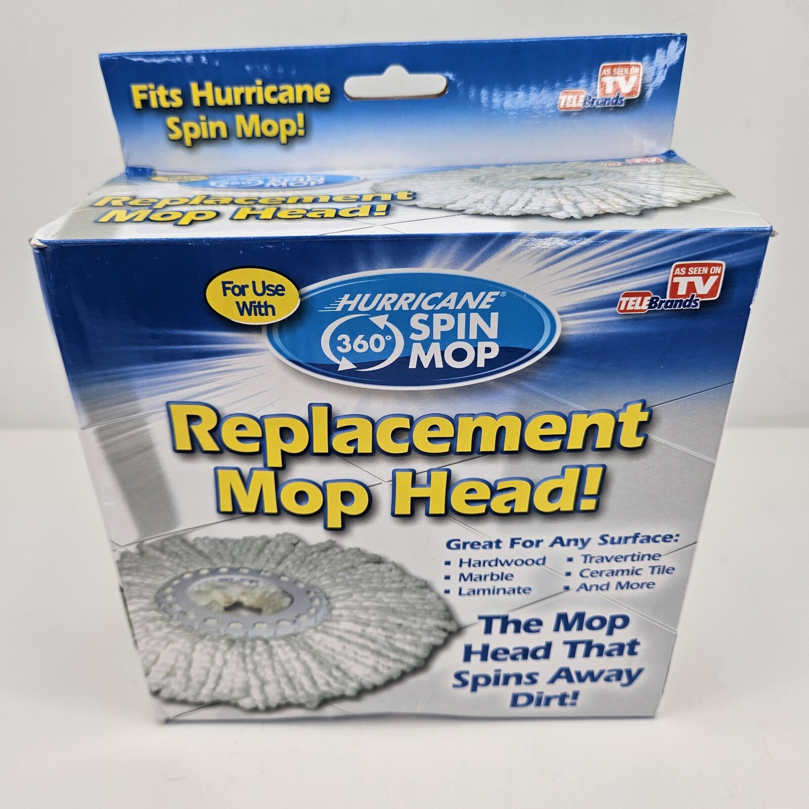Hurricane 360° Spin Mop Replacement Mop Head - NEW 97298024368| eBay