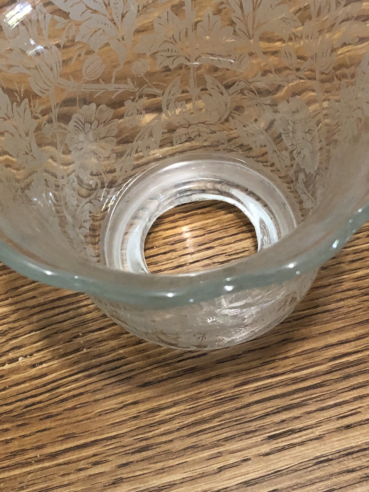 Antique Acid Etched Glass Lamp Shade Victorian Gasolier Art Nouveau | eBay