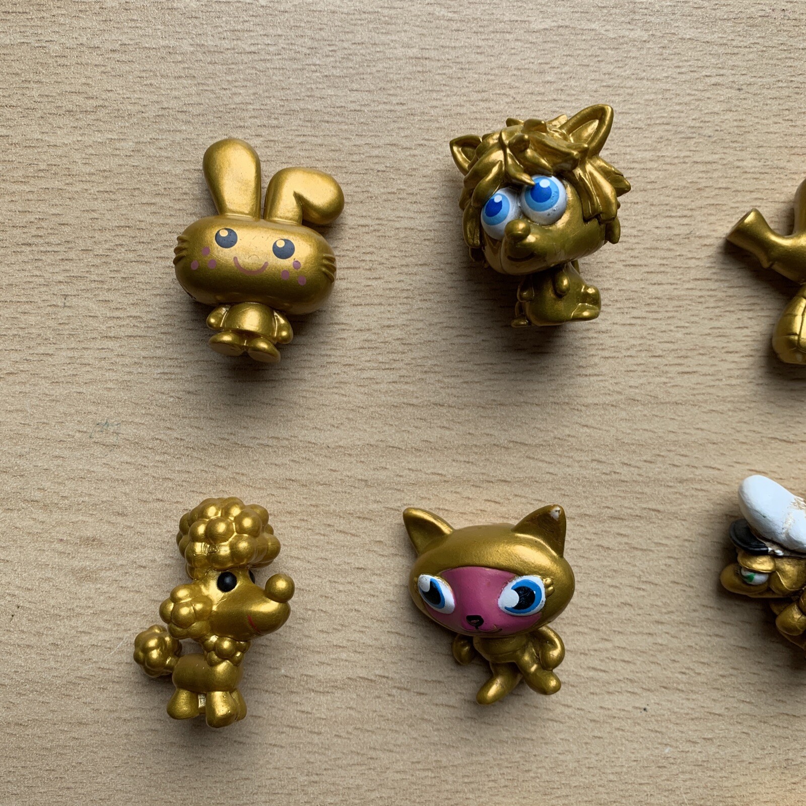 Job Lot of 9 Moshi Monster ultra rare GOLD Figures Including Shrewman ...