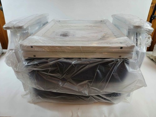 Allen + Roth Seavale Set of 2 White Aluminum Ottoman | eBay