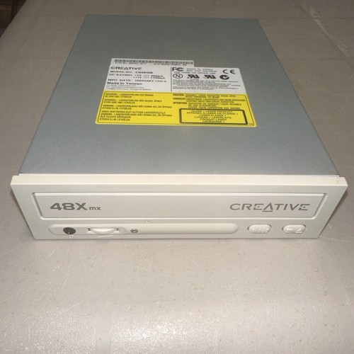 Creative 48x CD4830E Cd-rom Disc Drive Vintage PC As/is Untested As ...