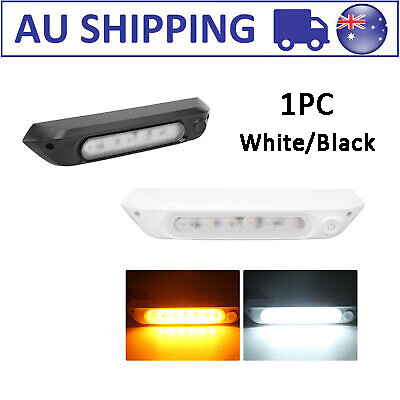 Dual LED Awning Light Amber White 12V Waterproof 287mm Caravan RV ...