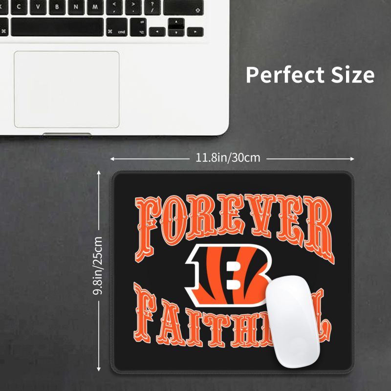 Forever Faithful Cincinnati Bengals The Mouse Pad 11.8*9.8in,fans Gift ...