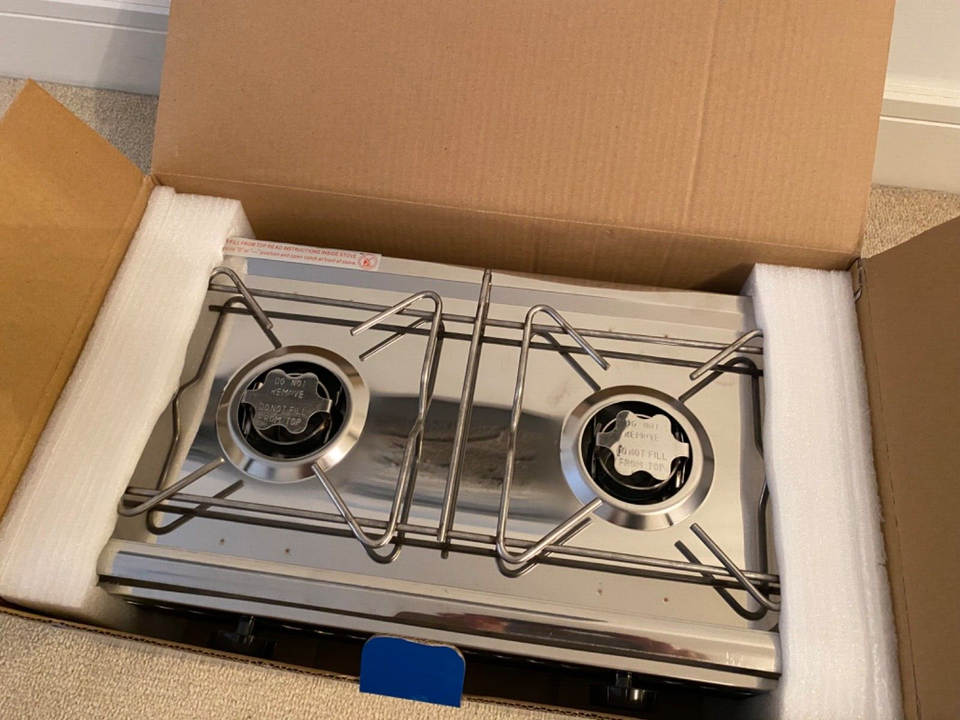 3000 Twin Burner Camper Boat Spirit Stove Dometic Origo 3000 clone NEW ...