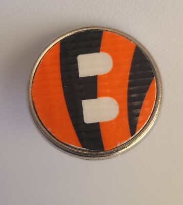 Cincinnati Bengals NFL Football Lapel Pin Handmade with Duct Tape | eBay