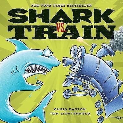 SHARK VS TRAIN By Chris Barton *Excellent Condition* 316182575| eBay