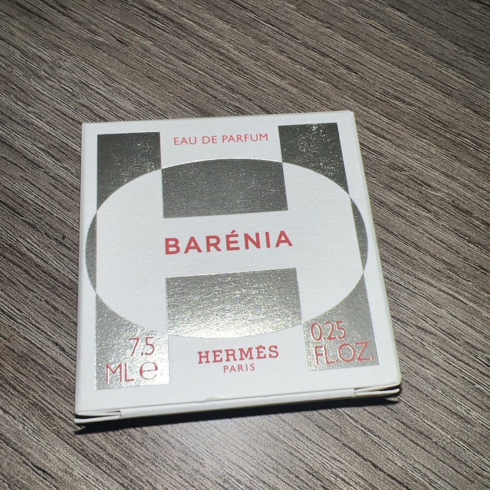 HERMES Barénia Eau de parfum EDP Splash Deluxe Sample Mini 7.5ml / 0.25 ...