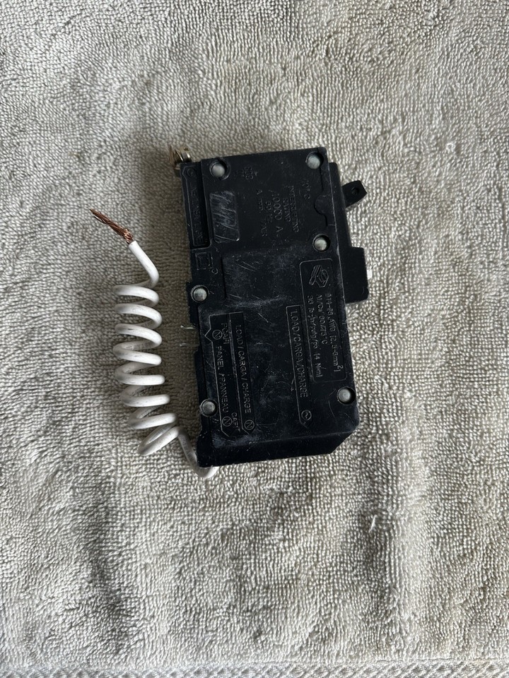 Square D QOB QOB120CAFI DP-3640 20 Amp AFCI 120V Circuit Breaker | eBay