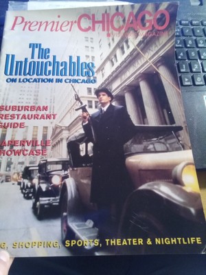August/September 1993 Premier Chicago Magazine The Untouchables | eBay