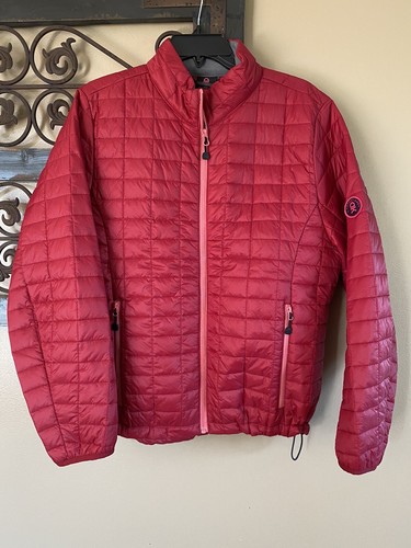 Little Donkey Andy Womens Lightweight Puffer Jacket Red Size Large | eBay