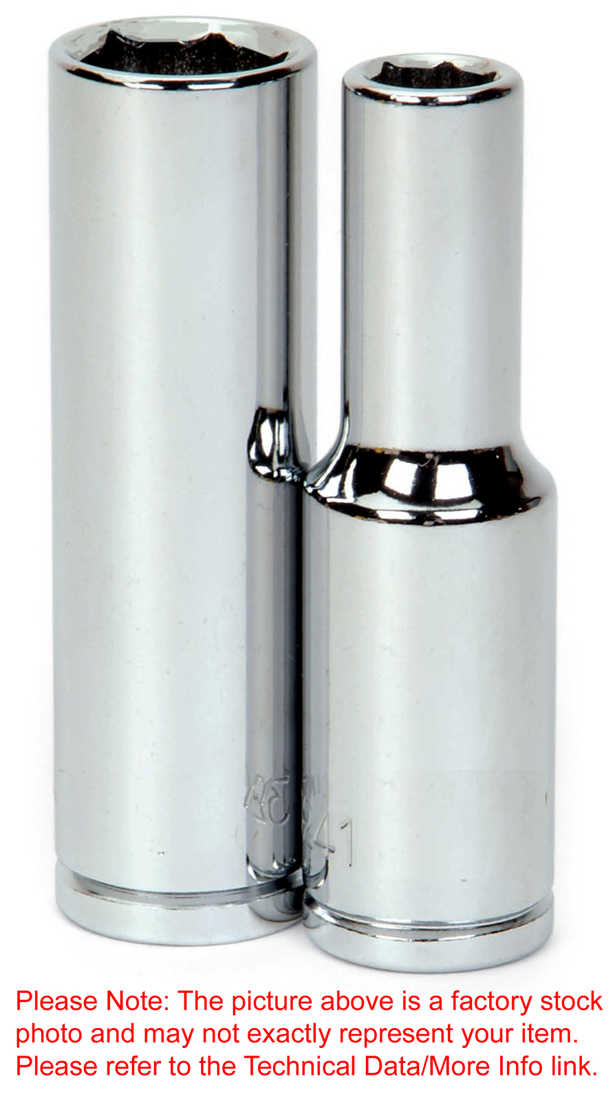 29mm 6Pt Deep 1/2"Drive Supertorque High Polished Chrome Socket 32729 ...