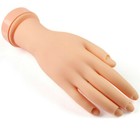 Flexible Practice Training Fake Hand Model Manicure Nail Art Training ...