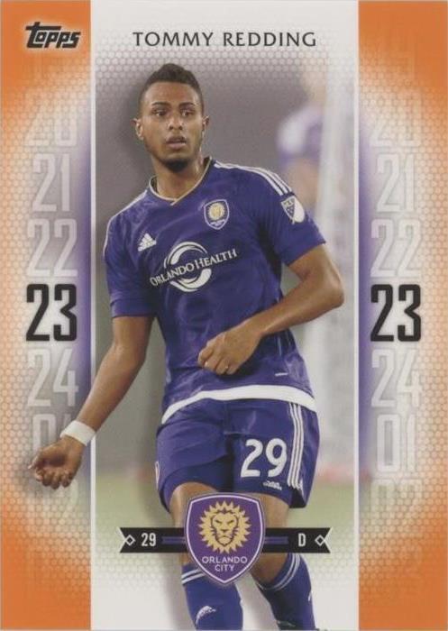 2017 Topps MLS - 24 Under 24 Tommy Redding #167 Orange /25 (RC) for ...