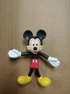 Walt Disney World Resort Mickey Mouse -Bendable Figure 4inch | eBay