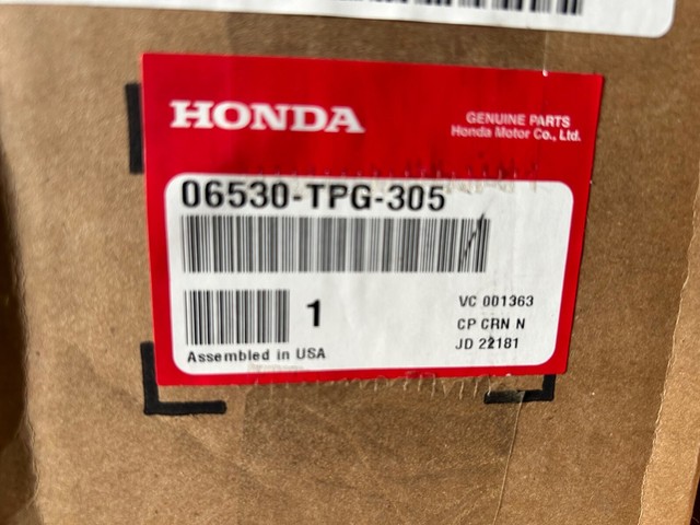 Honda 06530-TPG-305 Str Box Repair Kit for sale online | eBay
