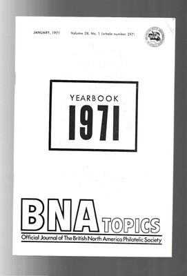 British North American (BNA) Journal, 1971 Yearbook, 60 pages | eBay