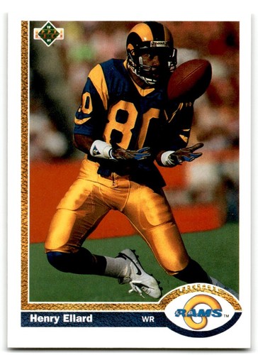 1991 Upper Deck Henry Ellard Los Angeles Rams #362 | eBay