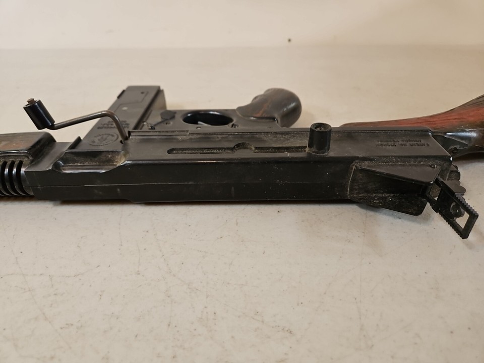 rare vintage Crank Cap Tommy burp Gun Mattel pre-tommy burst dick tracy ...
