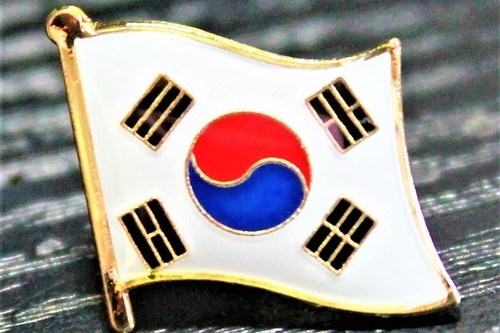 SOUTH KOREA South Korean Metal Flag Lapel Pin Badge *NEW*MIX & MATCH ...