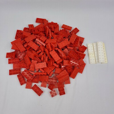 American Bricks Vintage Building Blocks 1.5 lbs Lot 3 Parts 70s Red ...