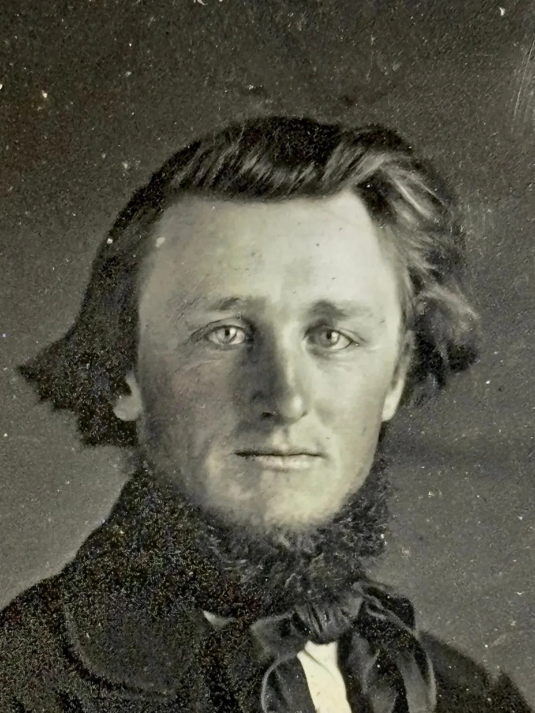 Capt. SAMUEL HARRIS SIMS, Killed in Action *CIVIL WAR 1/6th Plate ...