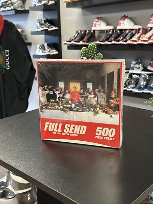 Full Send Puzzle: The Last Supper Edition 500 Pieces: NEW UNOPENED NELK ...