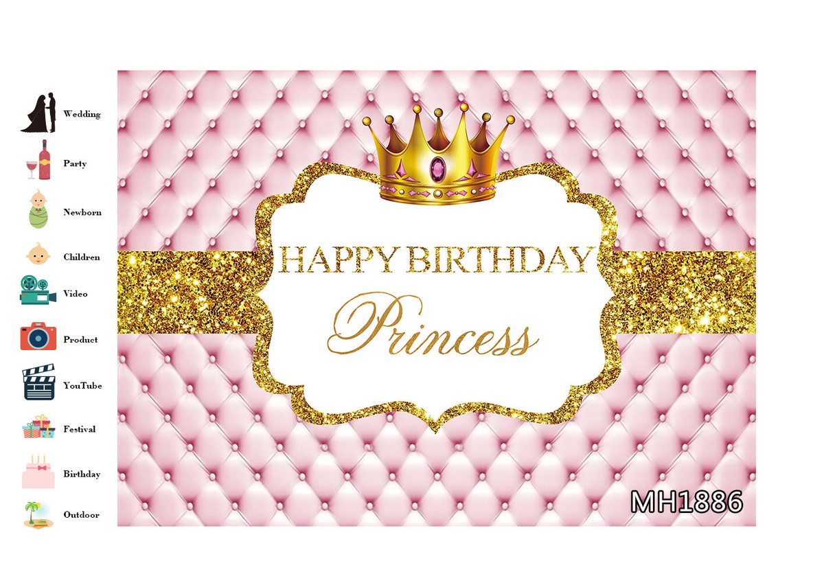 Pink Princess Crown Backgrounds