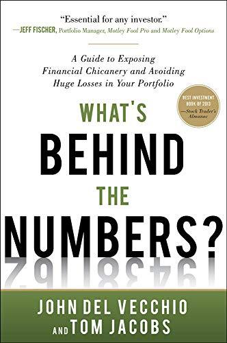What's Behind the Numbers?: A Guide to ..., Jacobs, Tom 9780071791977| eBay