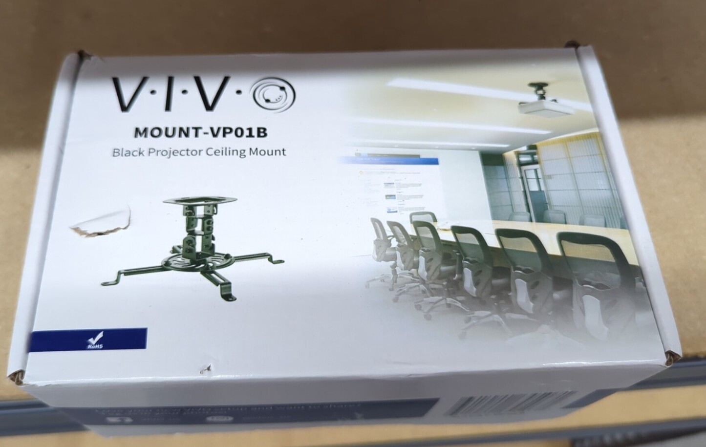 VIVO Universal Adjustable Ceiling Projector Theater Mount | eBay