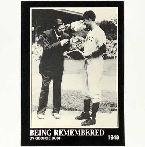 1992 Megacards The Babe Ruth Collection 149 Being Remembered by George ...