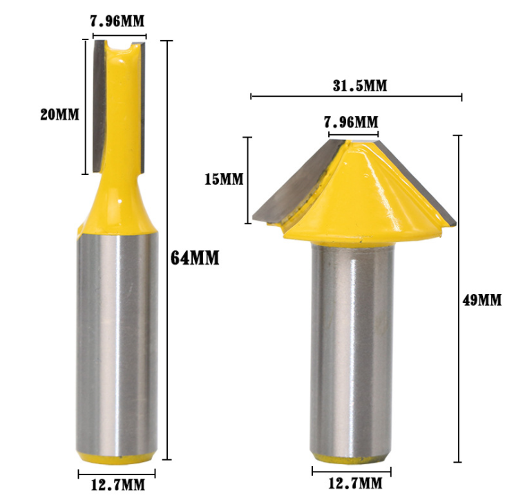 A set Door and Window Casing Router Bit set 1/2" Shank Woodworking | eBay