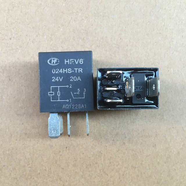 Hongfa Hfv6-024hs-tr Power Relay 24vdc 5pin 20a for sale online | eBay