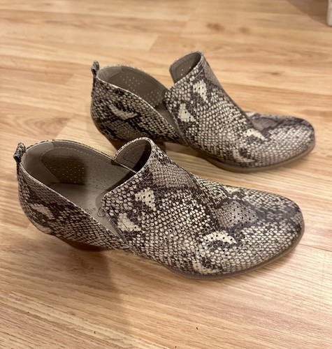 BareTraps ‘Rizzo’ Faux Snake Python Print Perforated Bootie Ankle Boots ...