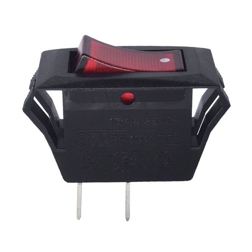 5Pcs RF-1001 2-pin 2-position 10A 250V Power Rocker Switch | eBay