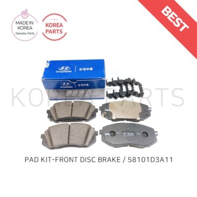 GENUINE Front Brake Pads Kit for Hyundai Tucson Kia Sorento 58101D3A11 ...