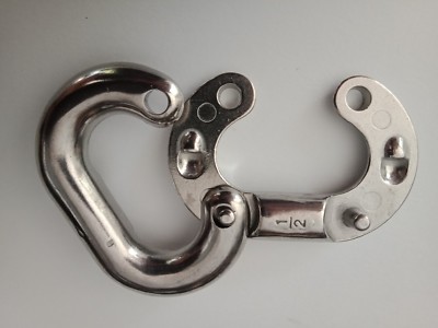 Chain Joining Link for Anchor Chain 316 Stainless Steel 13mm (1/2") 2 ...