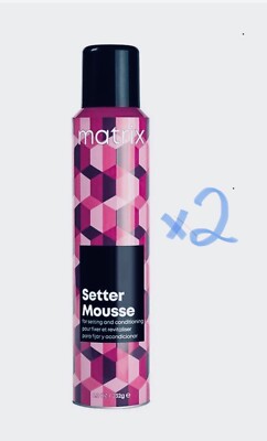 Matrix Setter Mousse For Setting & Conditioning 8.2 oz-2 Pack | eBay