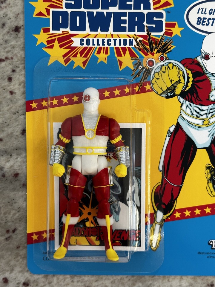 Custom Kenner Super Powers - DEADSHOT - MOC - with Collectors Card! | eBay