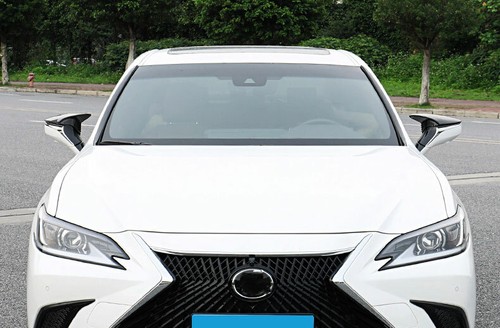 Gloss Black For Lexus RC ES LS LC UX 2019+ Side Rear View Mirror Cover ...