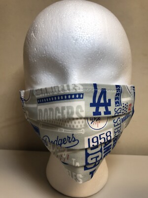 LA Dodgers Gray Face Mask | eBay