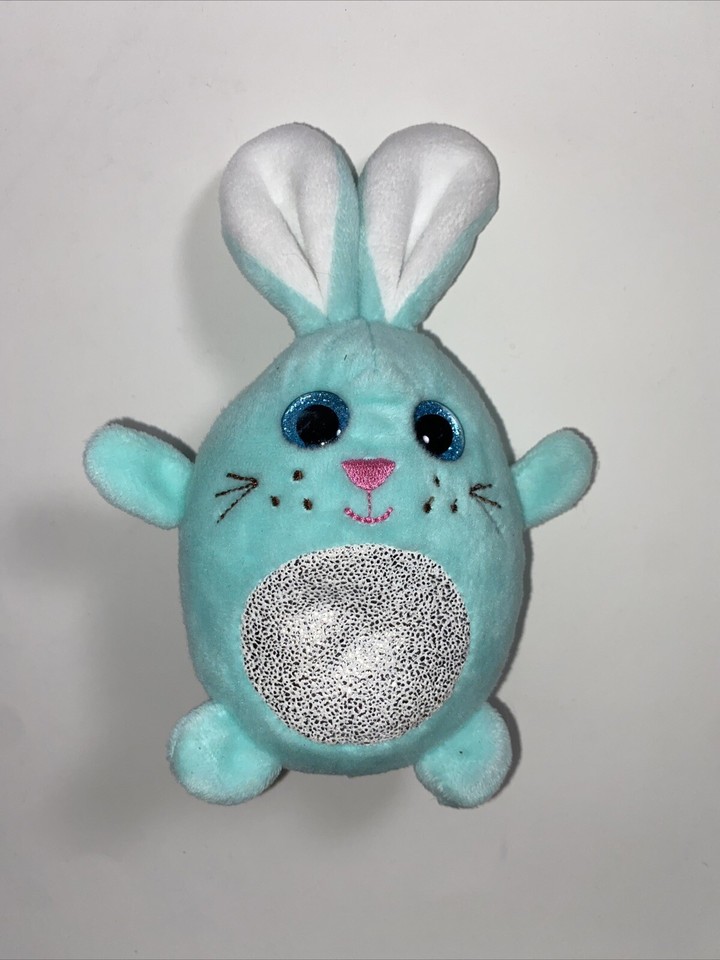 Walgreens Glitter Eye Bunny Rabbit Aqua Mint Silver Pink Sparkle ...