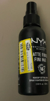 1 NYX Makeup Setting Spray - Matte Finish 60 ml (Long Lasting) "MSS01 ...