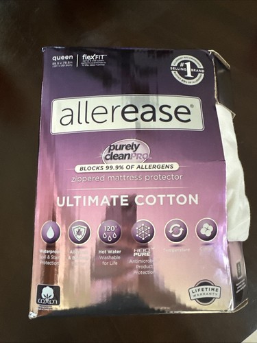 AllerEase Ultimate Mattress Protector - White (Queen) | eBay